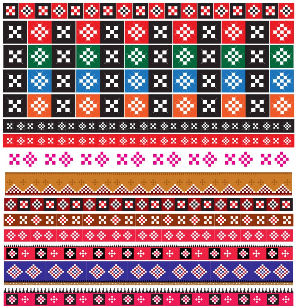 Sambalpuri Border Design – Editable PSD & AI Templates - Creative ...